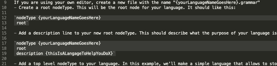 Newlines In Code Samples Are Removed When In Outline Or Checklist