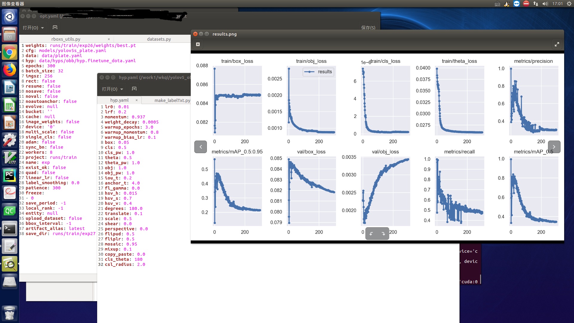 训练结束后的val_pred显示问题以及detect的输出问题 · Issue #281 · hukaixuan19970627/yolov5_obb · GitHub