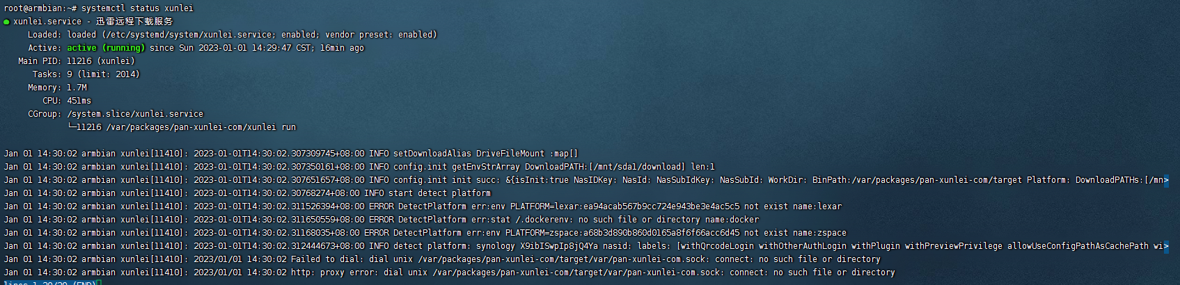 arm64本机服务运行3.1.10无法启动 · Issue #56 · cnk3x/xunlei · GitHub