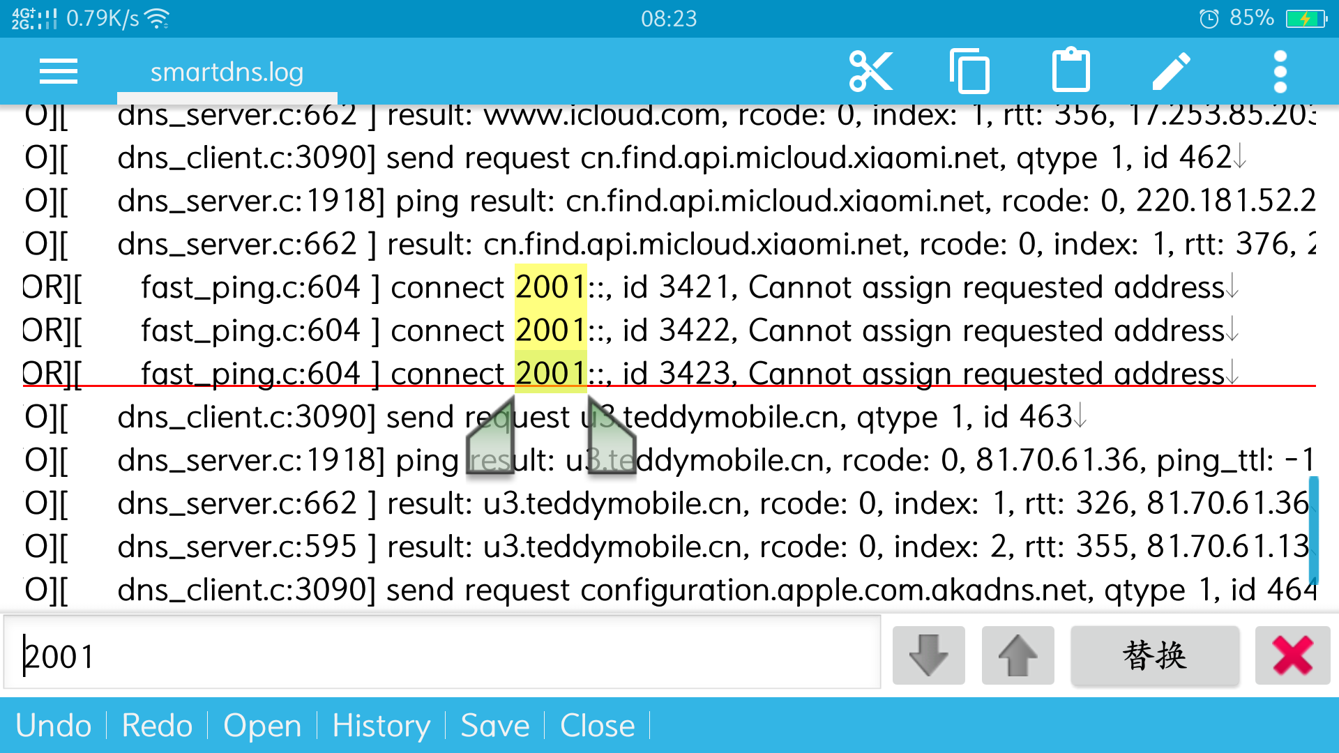 ERROR日志：connect 2001::, id 1, Cannot assign requested address · Issue #952 · pymumu/smartdns ...