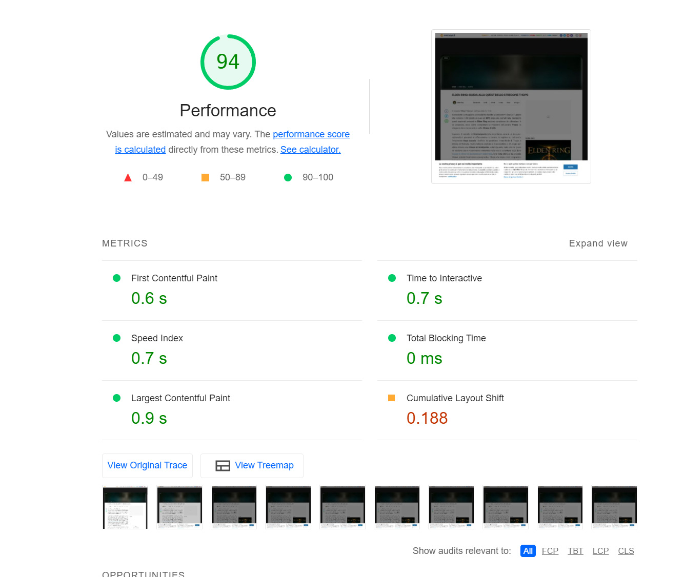 Strange CLS report from Lighthouse · Issue #13784 · GoogleChrome/lighthouse · GitHub