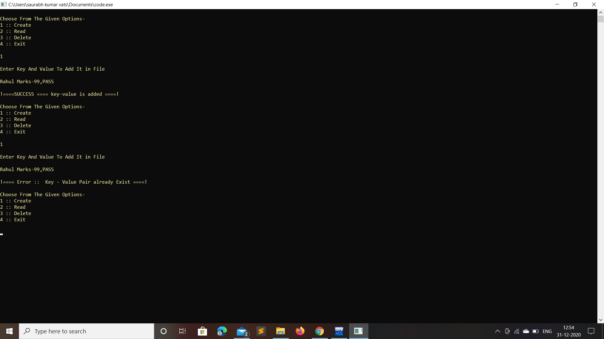 GitHub - Vats-tech/DataStoreCDR: This is a file-based key-value data ...