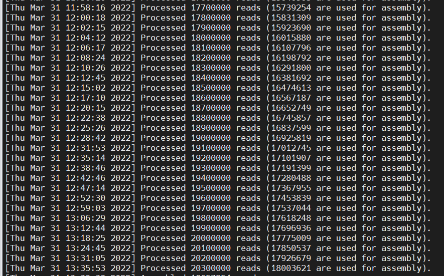 Does thread option affect running speed? · Issue #120 · liulab-dfci/TRUST4 · GitHub