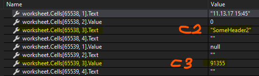 Cells[] return wrong Values for Column 2 and Column 3 when Row >65536 · Issue #234 ...