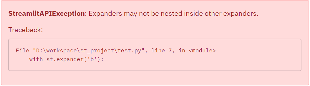 Nested st.expander · Issue #3861 · streamlit/streamlit · GitHub