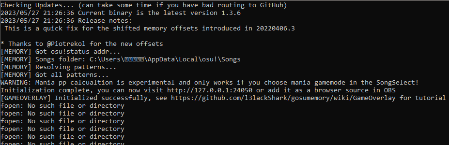 PP counter does'nt work · Issue #196 · l3lackShark/gosumemory · GitHub