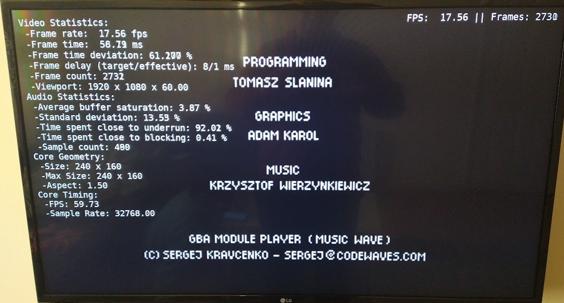 Raspberry Pi Zero 2 low FPS in ES and RetroArch · Issue #5095 · batocera-linux/batocera.linux ...