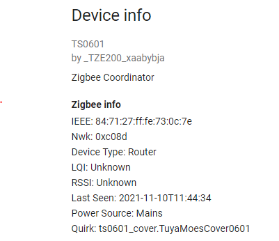 [Device Support Request] TS0601 Cover. Zemismart (Tuya) bcm500ds-tyz curtain motor · Issue #1137 ...