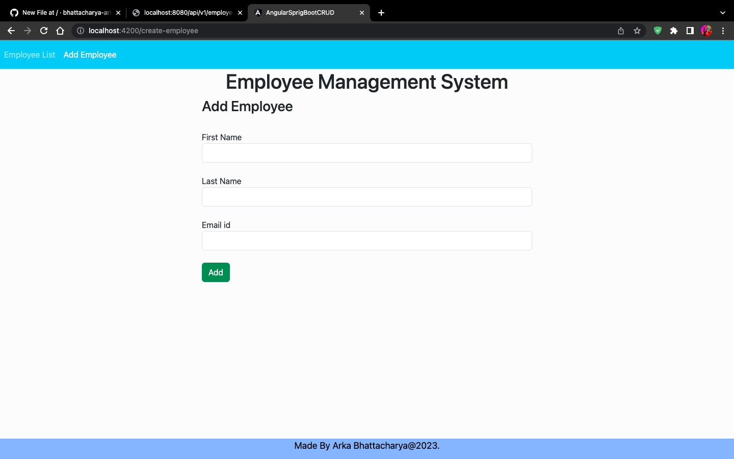 GitHub - bhattacharya-arka/Employee-Management-System: An employee management system made using ...