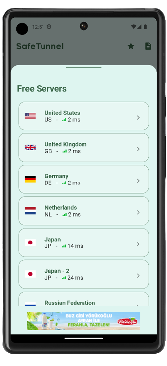 GitHub - FurkanArslanF/SafeTunnel-Vpn-Flutter