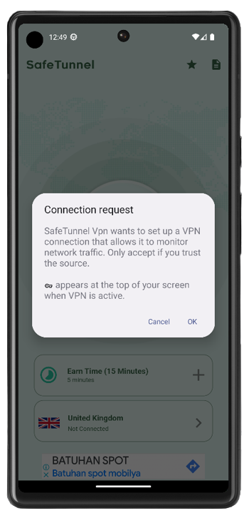 GitHub - FurkanArslanF/SafeTunnel-Vpn-Flutter