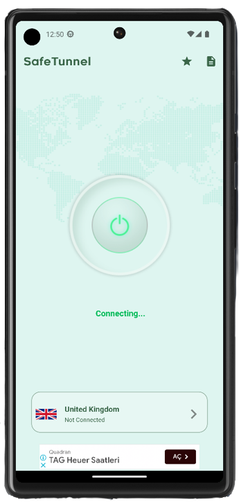 GitHub - FurkanArslanF/SafeTunnel-Vpn-Flutter