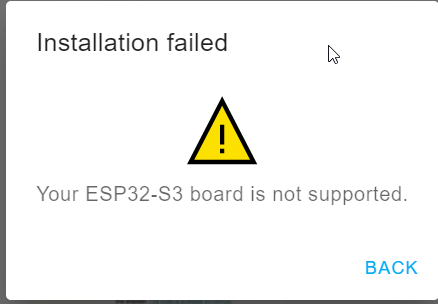 ESP32-S3 not supported · Issue #320 · esphome/esp-web-tools · GitHub