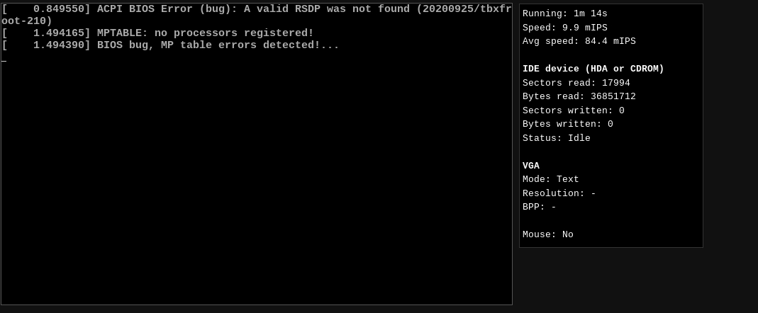 debian 11 apci error · Issue #600 · copy/v86 · GitHub