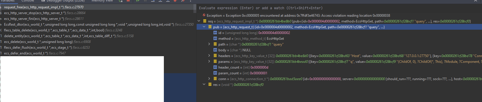 Occasional crash when stopping world with explorer attached · Issue #630 · SanderMertens/flecs ...