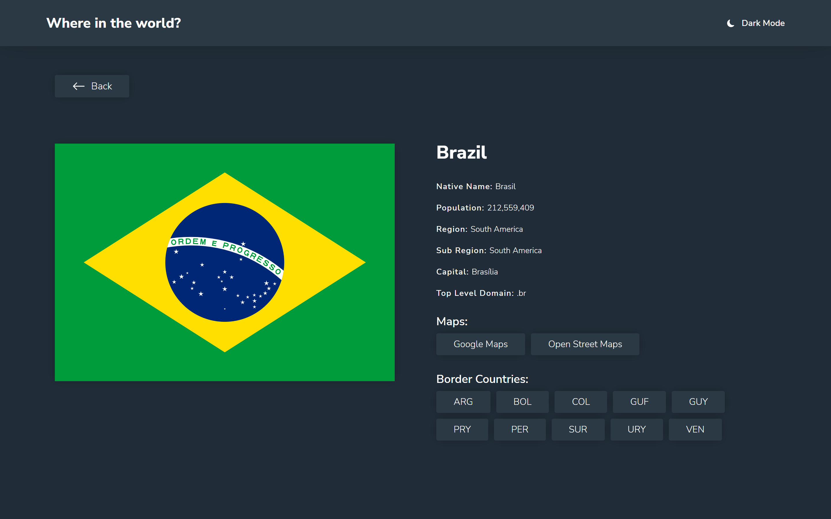 GitHub - CarlosERM/rest-api-countries: FrontEnd mentor Challenge