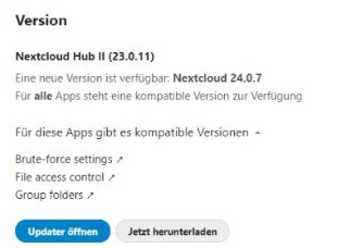 Compatibility issues when Updating to NC 24 & 25 · Issue #2192 · nextcloud/groupfolders · GitHub