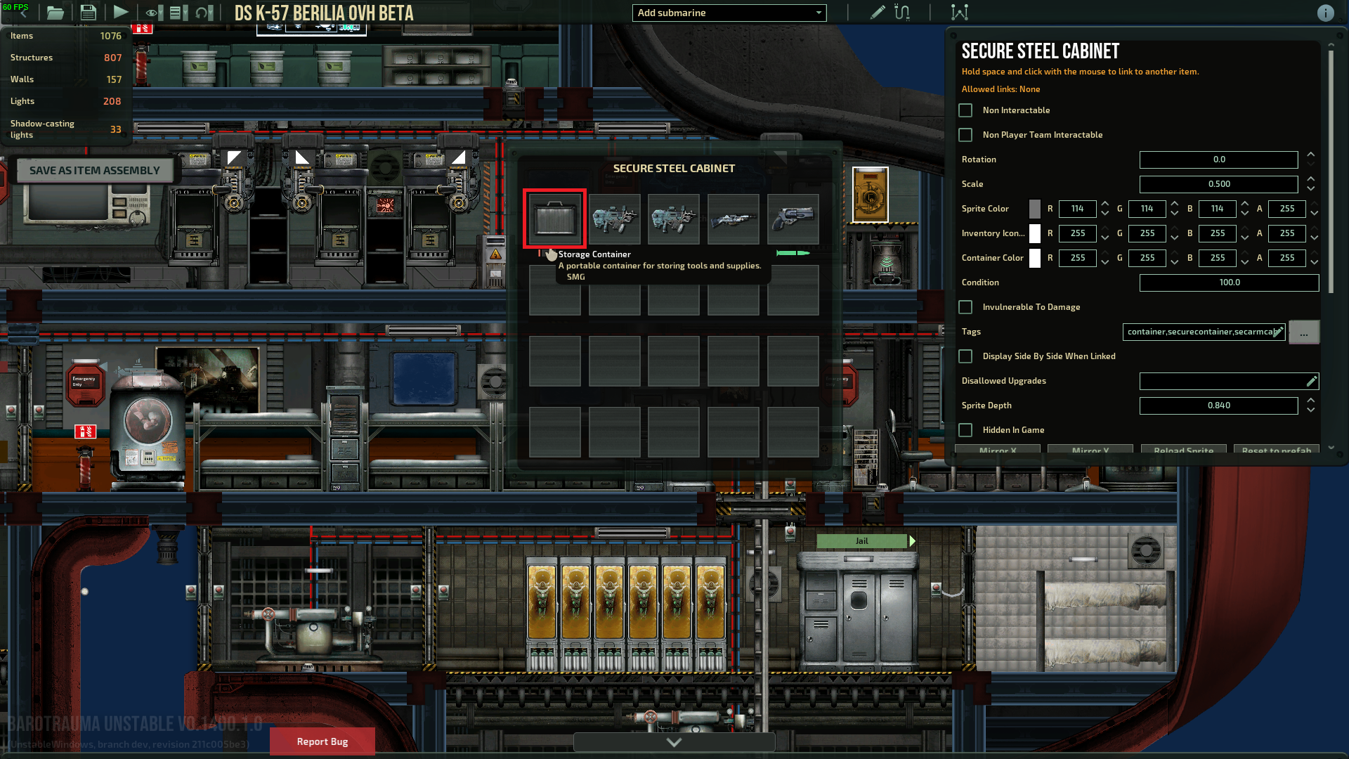 Unstable - Prisoners not spawn in Prisoner spawnpoint · Issue #5856 · FakeFishGames/Barotrauma ...