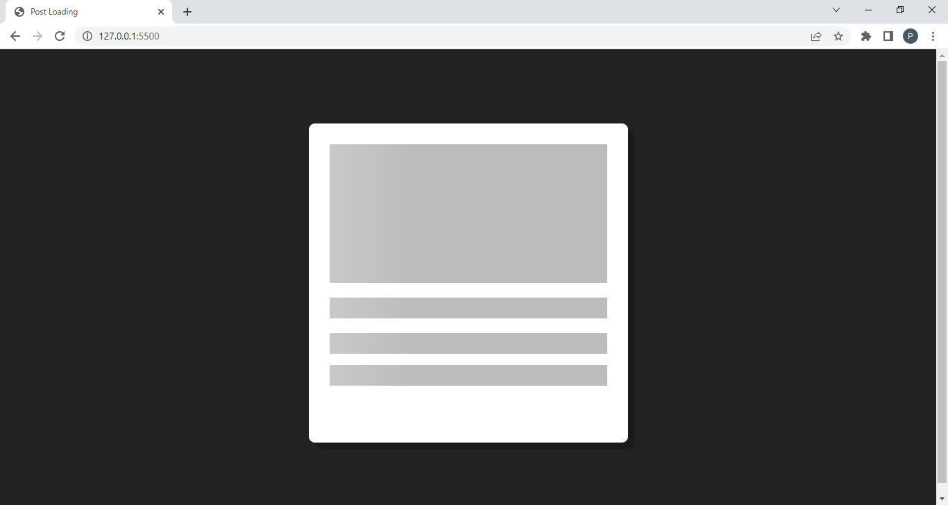 GitHub - GitHubsantu/post-loading-animation: part 2 comming soon