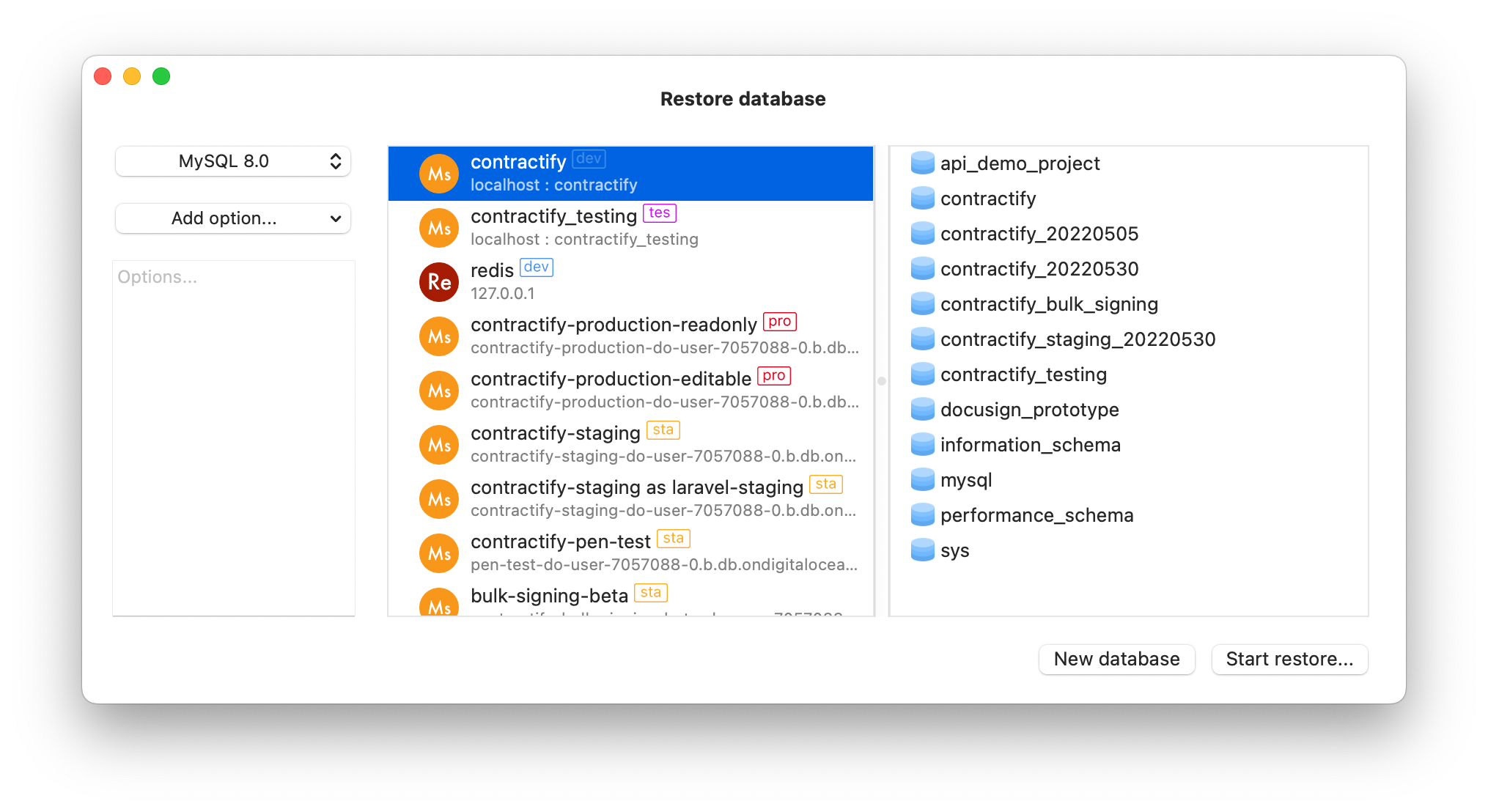 Database names are truncated in the restore window · Issue #2696 · TablePlus/TablePlus · GitHub