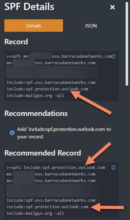 SPF Details Falsely Reporting Failure on Domain · Issue #1340 · KelvinTegelaar/CIPP · GitHub