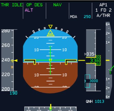 [BUG] No green dot on PFD for flaps 0 to 1 when speed decreases · Issue ...