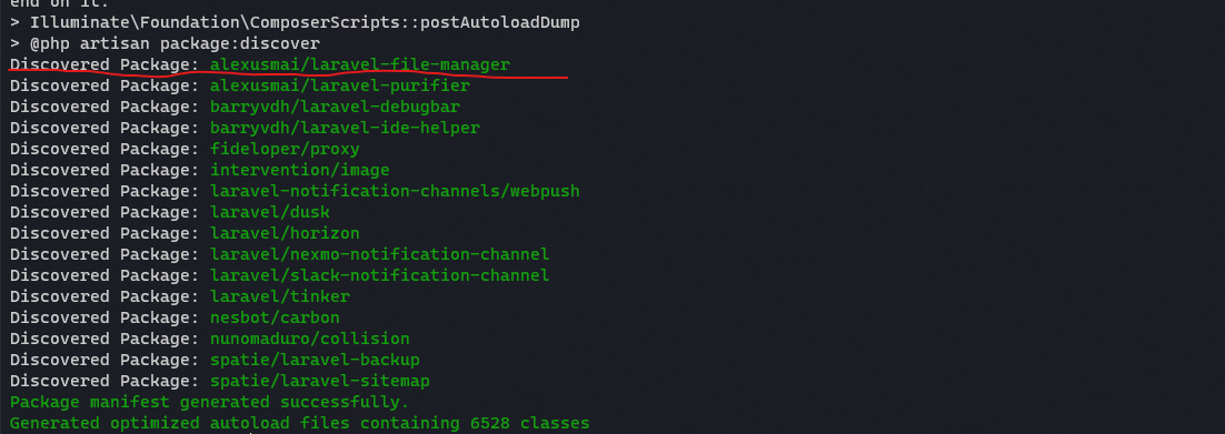 Routing Not Working For Alexusmai Laravel File Manager On Web Server