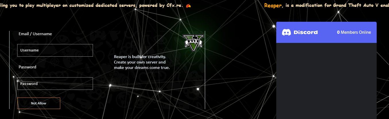 GitHub - amadich/reaper: Reaper Web Tunisia Created For Server Grand Theft Auto V 🍃