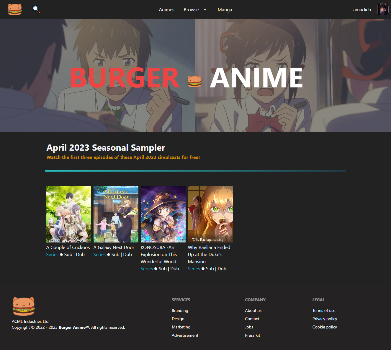 GitHub - amadich/Burgeranime-Dub: The new version of the anime burger ...