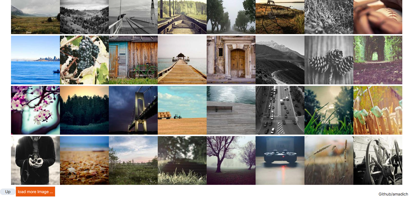 GitHub - amadich/LoadPicsum: LoadPicsum , Load More Image From PicSum.photos 🖼