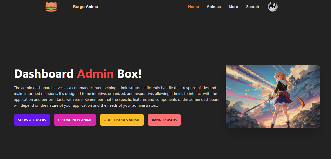GitHub - amadich/BURGERANIME: Burgeranime is a captivating virtual ...