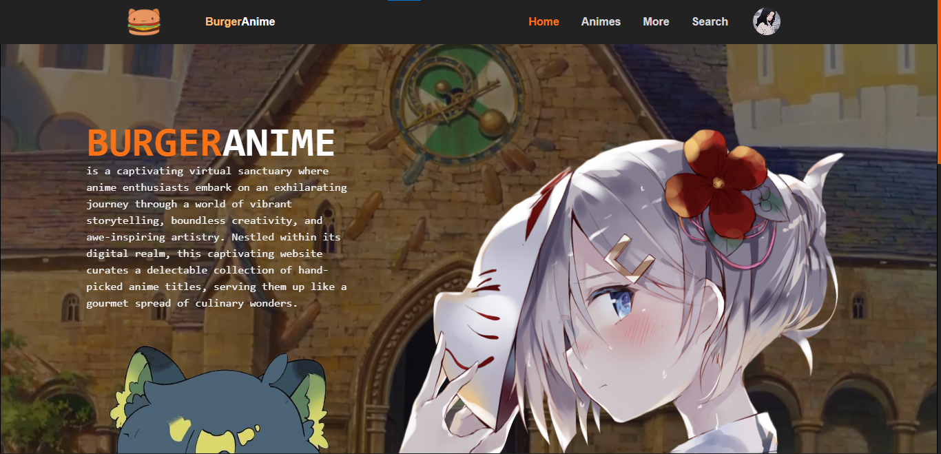 GitHub - amadich/BURGERANIME: Burgeranime is a captivating virtual ...