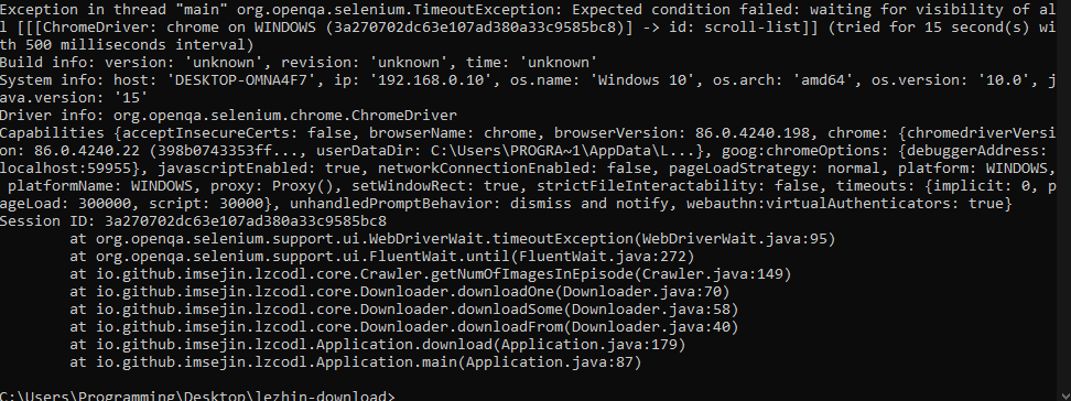How to · Issue #14 · ImSejin/lezhin-comics-downloader · GitHub