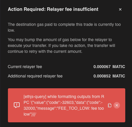 Connextscan/Bridge eternal loading. · Issue #3628 · connext/monorepo · GitHub