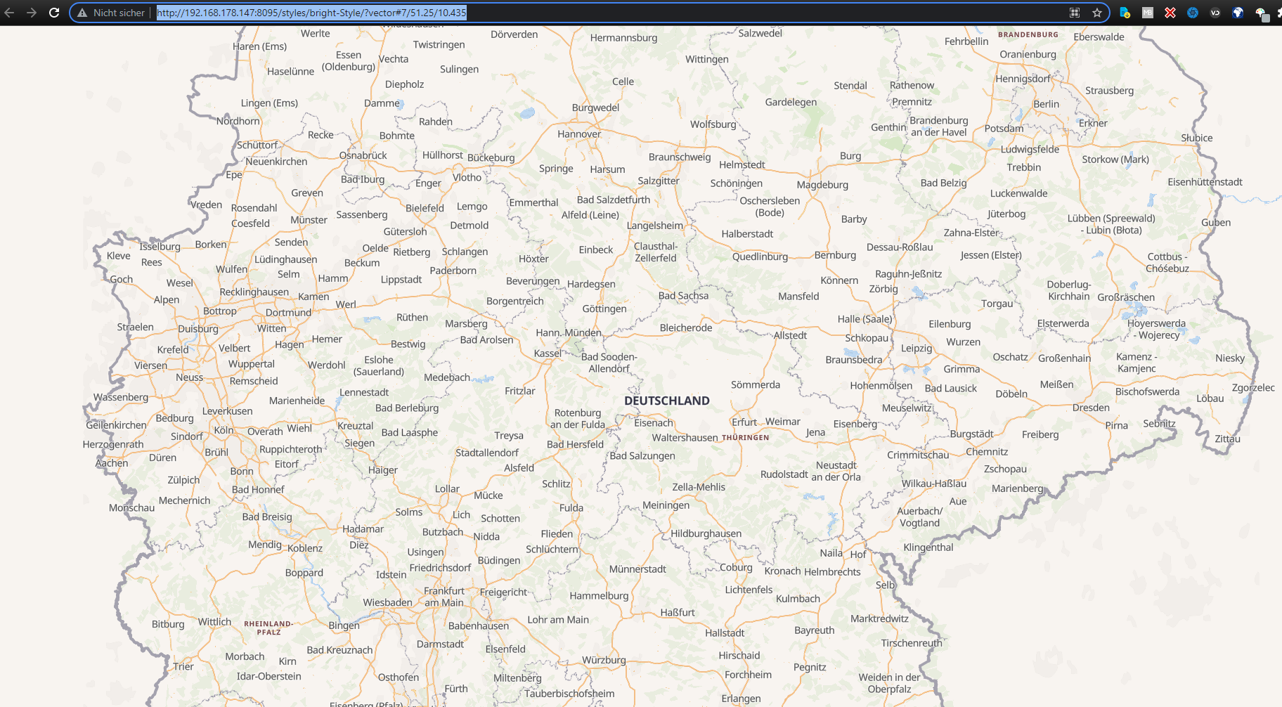 Raster And Vector Differ In The Displayed Map Section · Issue 553 · Maptiler Tileserver Gl · Github