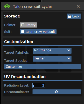 [GENERAL] Teshari do not have a skin for a Talons space suit · Issue ...