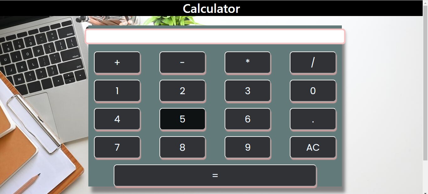 GitHub - imprasadpatil/calculator: Simple Calculator using HTML ,CSS & JavaScript.