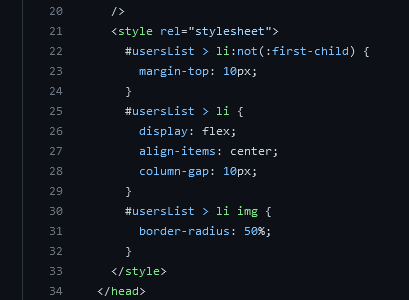 [STYLE] Separate css styles into an external style sheet · Issue #50 ...