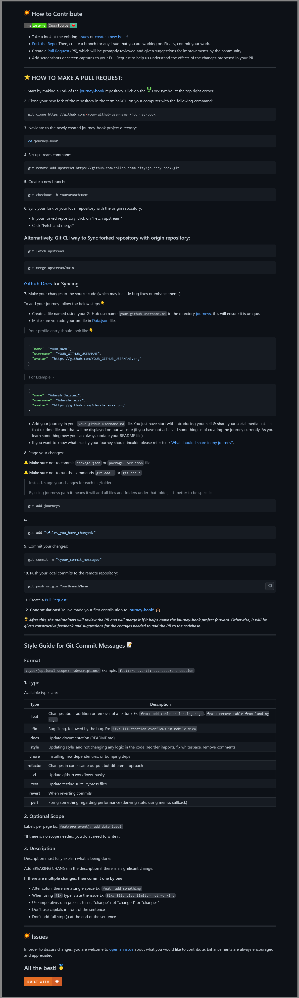 docs: update contributing guidelines by vikasganiga05 · Pull Request #55 · collab-community ...