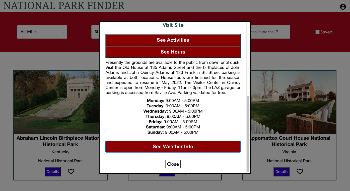 GitHub - byunghun3/national-park-finder