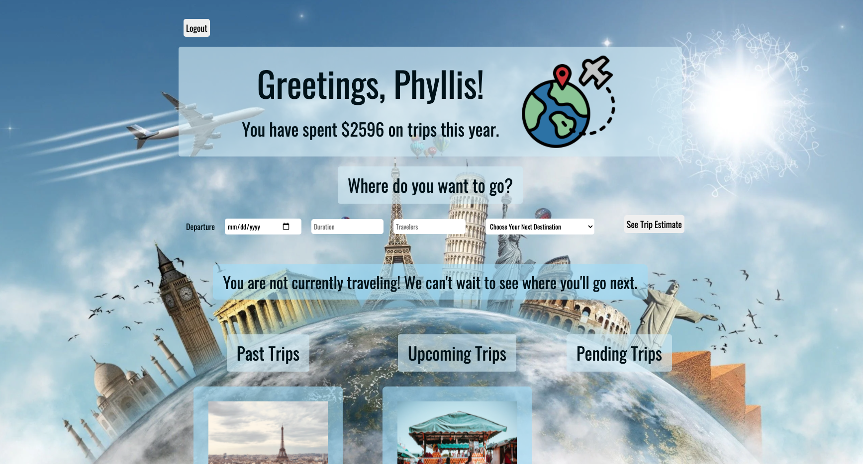 GitHub - delilahrois/travel-tracker