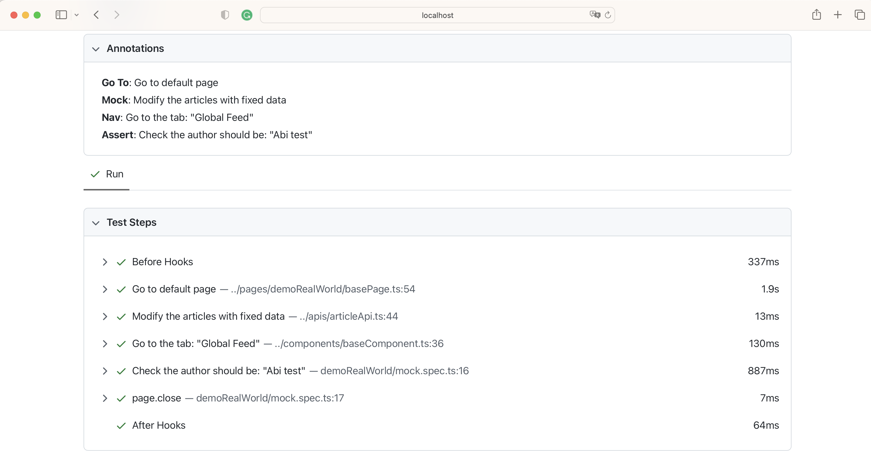[REGRESSION]: Incorrect wrapping steps · Issue #23538 · microsoft/playwright · GitHub