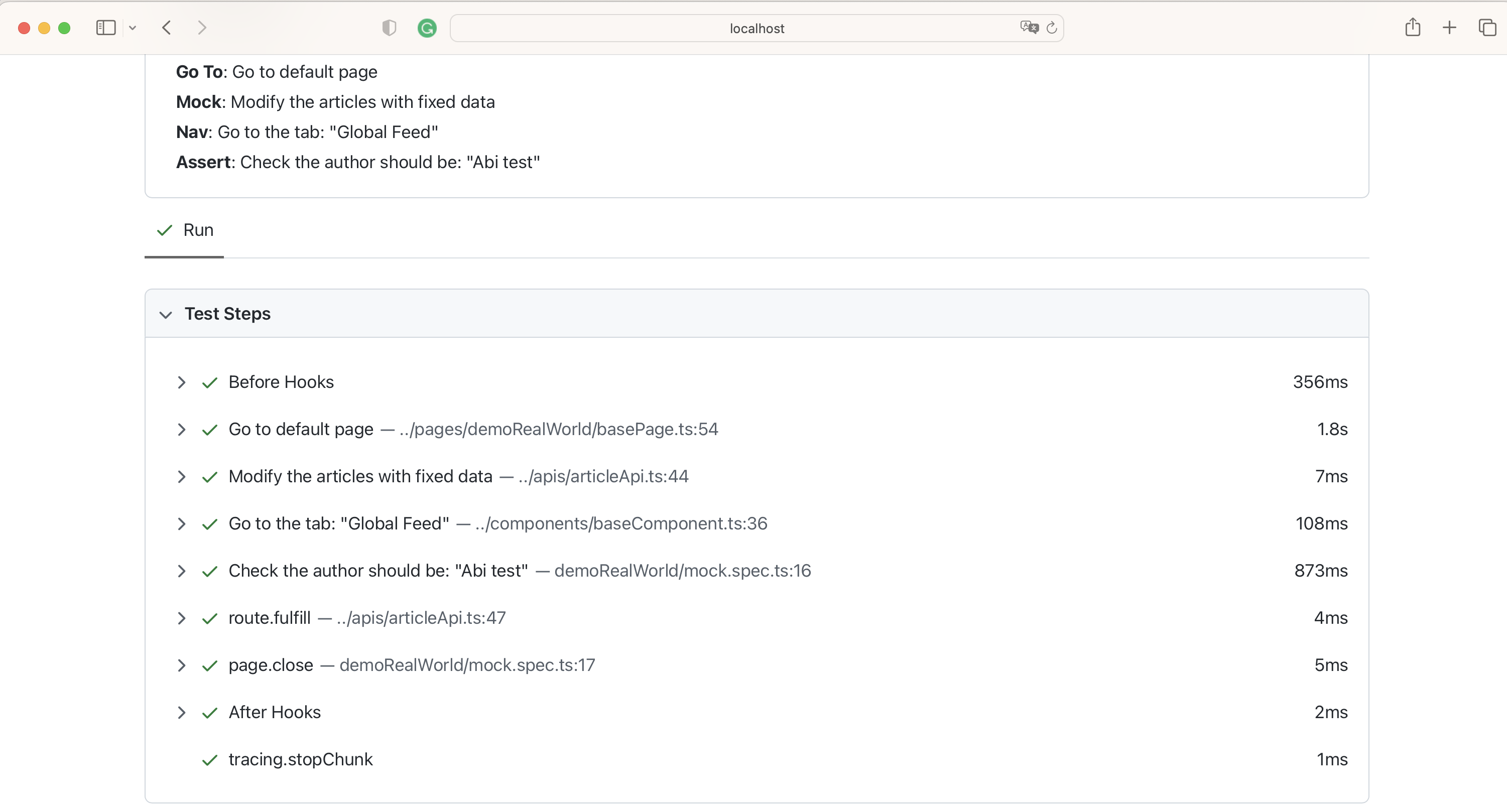[REGRESSION]: Incorrect wrapping steps · Issue #23538 · microsoft/playwright · GitHub