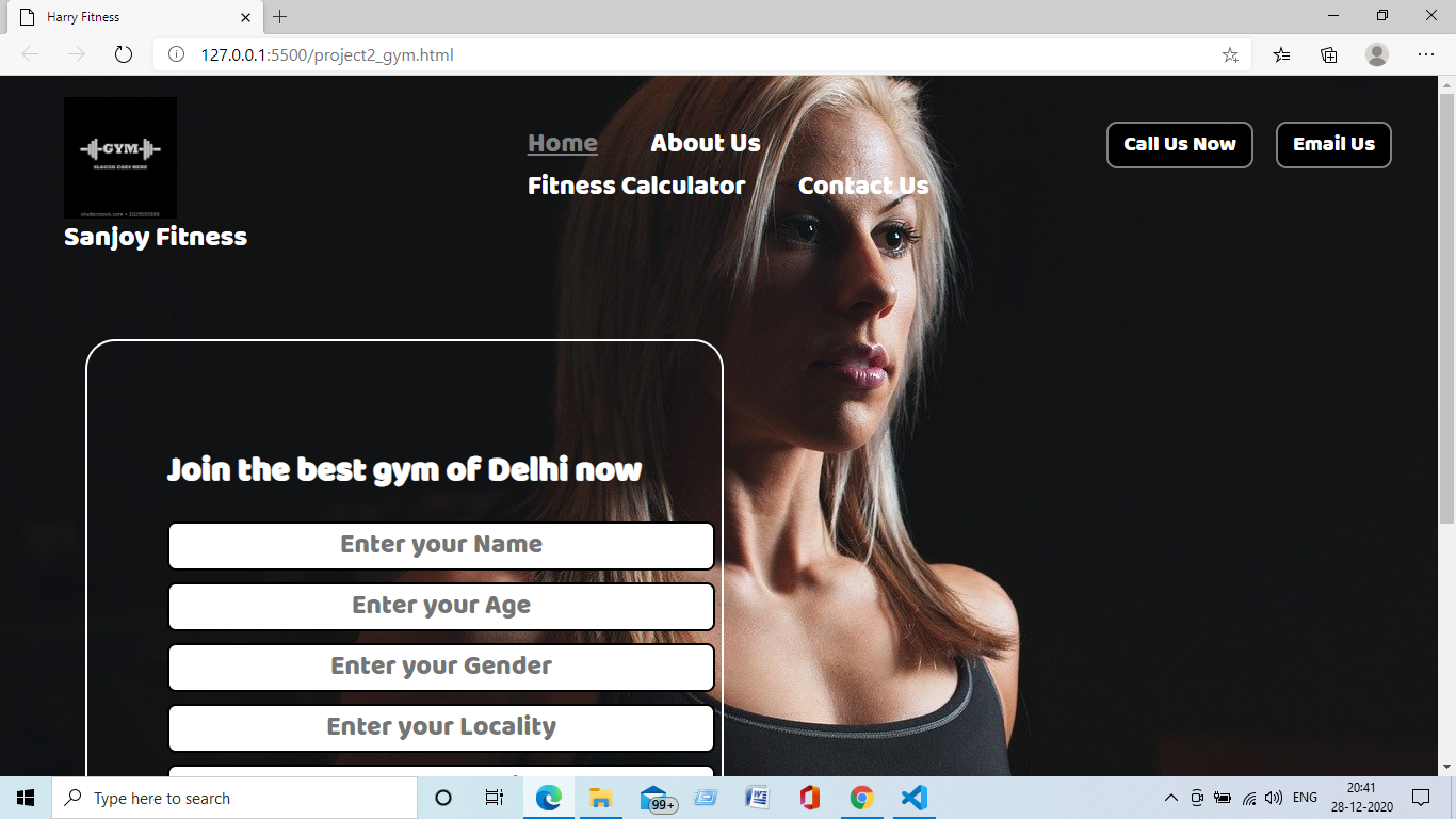 GitHub - sanjoy1111/GymWebsite