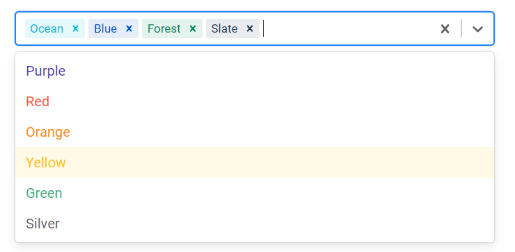 feat: Proposal - Multi-Select Component · Issue #4026 · callstack/react-native-paper · GitHub