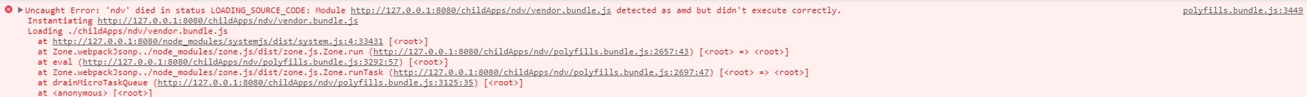 Cannot Load An Angular Cli Project With Single Spa · Issue 5 · Single Spa Single Spa Angular