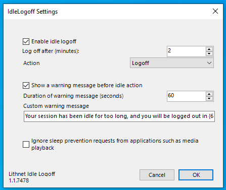 .NET unhandled exception when attempting to show warning message · Issue #24 · lithnet/idle ...