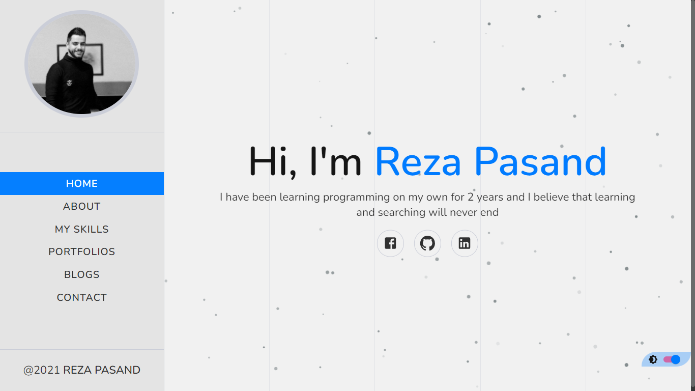 GitHub - rpnd/react-resume-animation-website