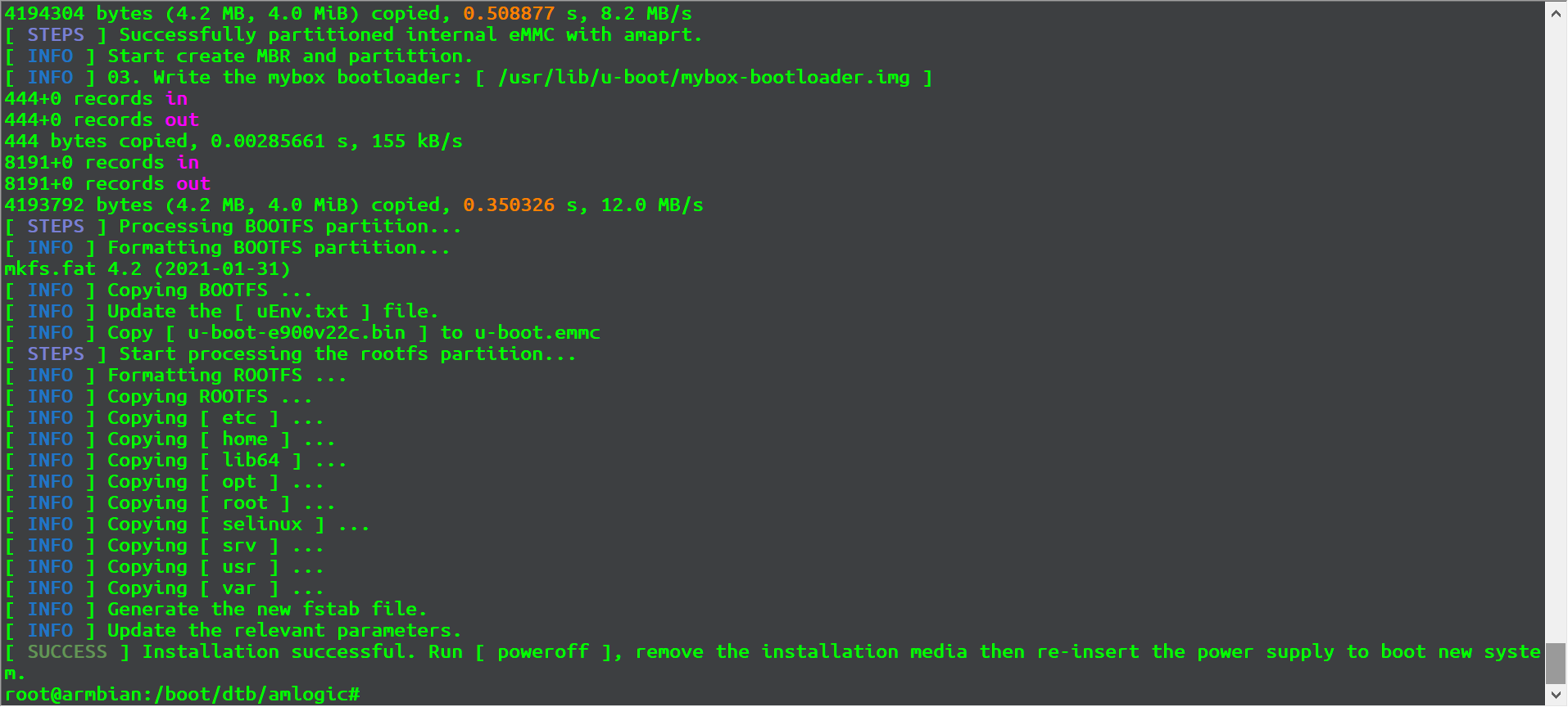 E900v22D写入emmc · Issue #1384 · ophub/amlogic-s9xxx-armbian · GitHub