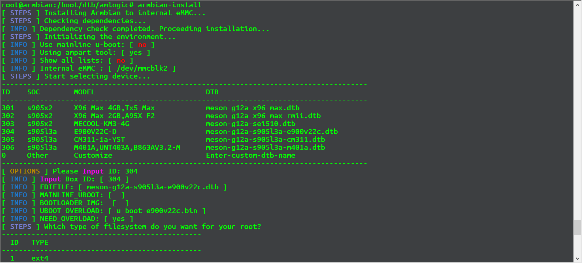 E900v22D写入emmc · Issue #1384 · ophub/amlogic-s9xxx-armbian · GitHub